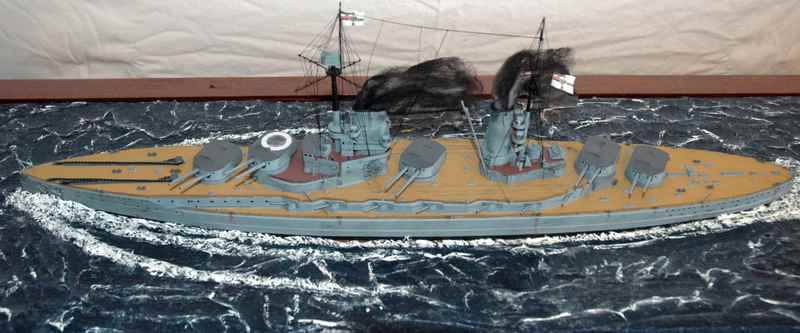 Diorama sonstige SMS König, SMS Großer Kurfürst und SMS Markgraf von ...